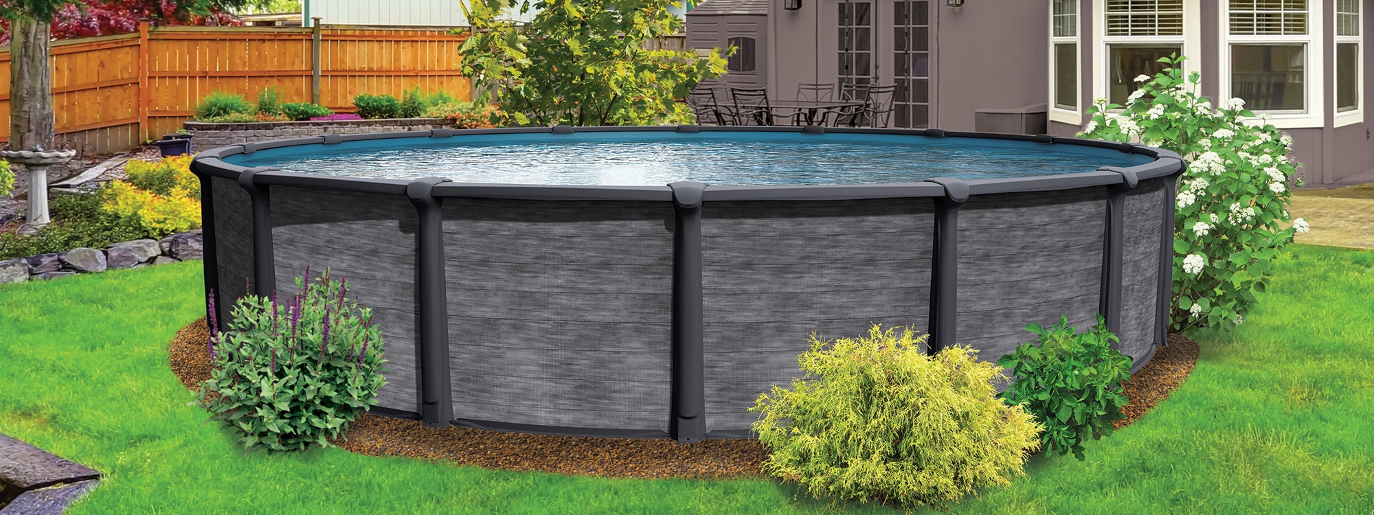 Gemini above ground pool | Sima Sparkling